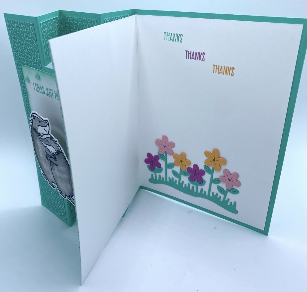 How to Make a 4-Fold Pop Out Card with the Hearts & Hugs Stamps and New ...