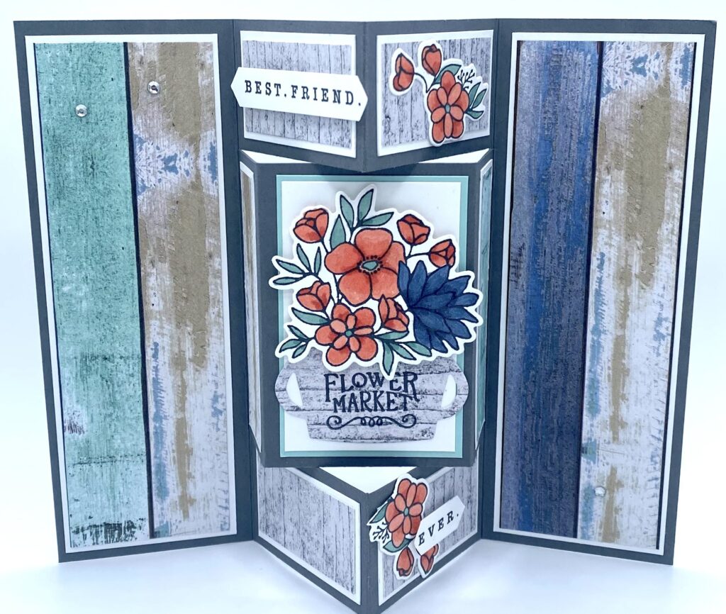 How to Make an Accordion Pop Out Panel Card with the Country Woods ...