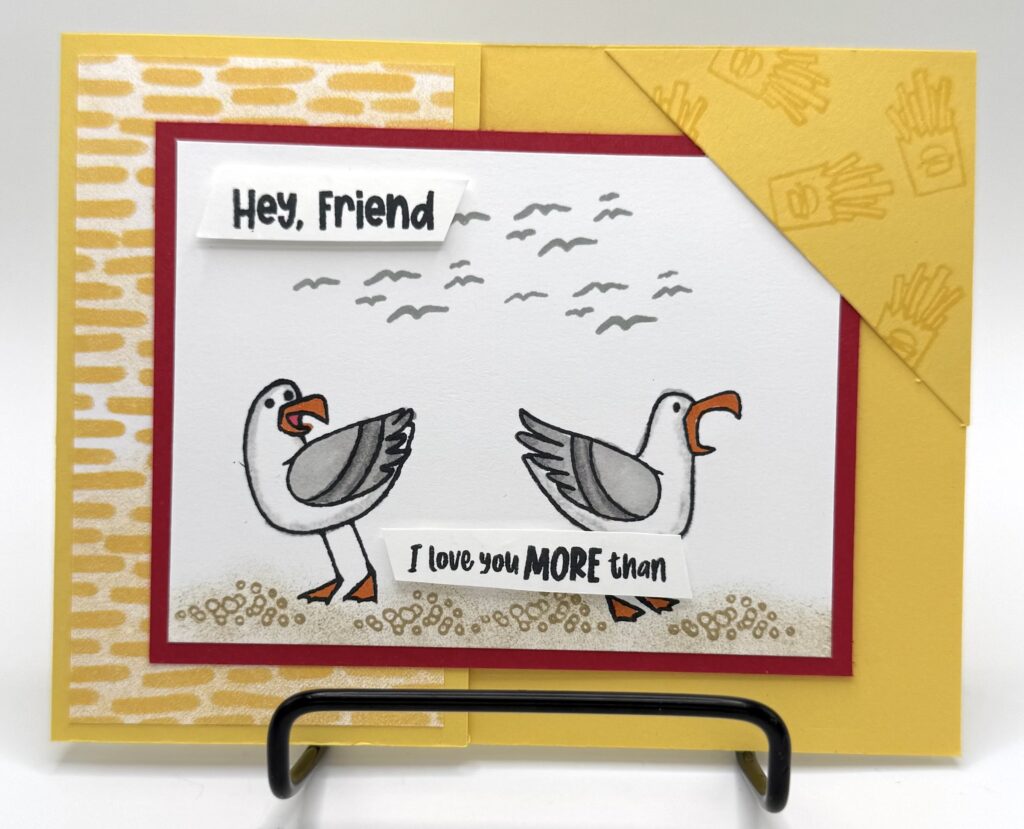 How to Make a Corner Tuck Card That's So Quick! - The Wandering Stamper