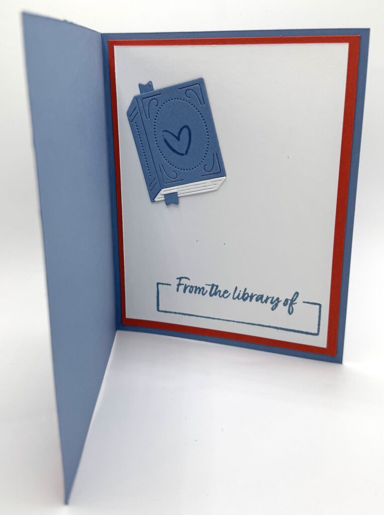 How to Make a Simple Bookmark Card - The Wandering Stamper