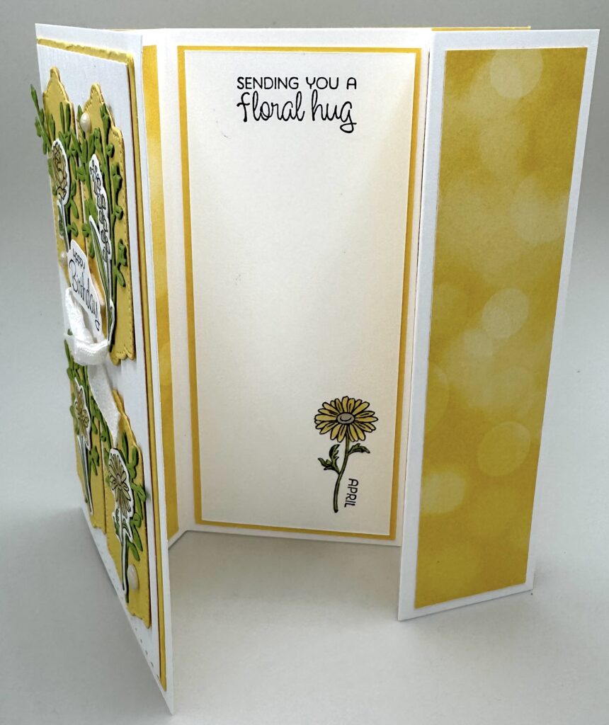 How to Make a Vertical Freestanding Card - The Wandering Stamper