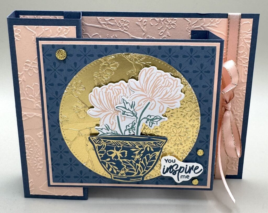 How to Make a Double Box Fun Fold - The Wandering Stamper