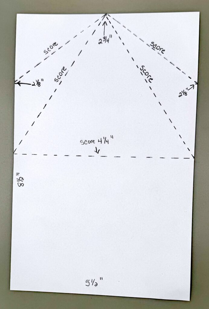 How to Make a Simple Arrow Card - The Wandering Stamper