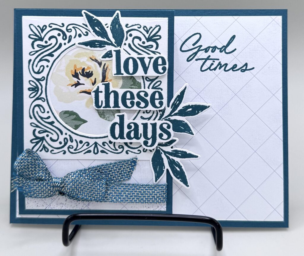 How to Make a Side Easel Card - The Wandering Stamper