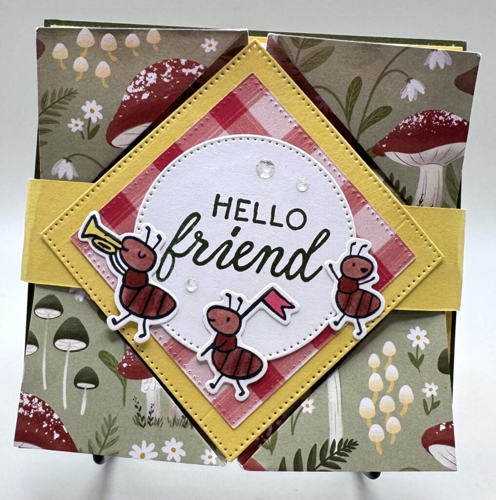 How to Make an Origami Explosion Card - The Wandering Stamper