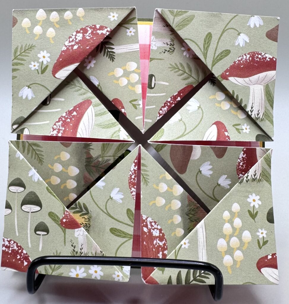 How to Make an Origami Explosion Card - The Wandering Stamper