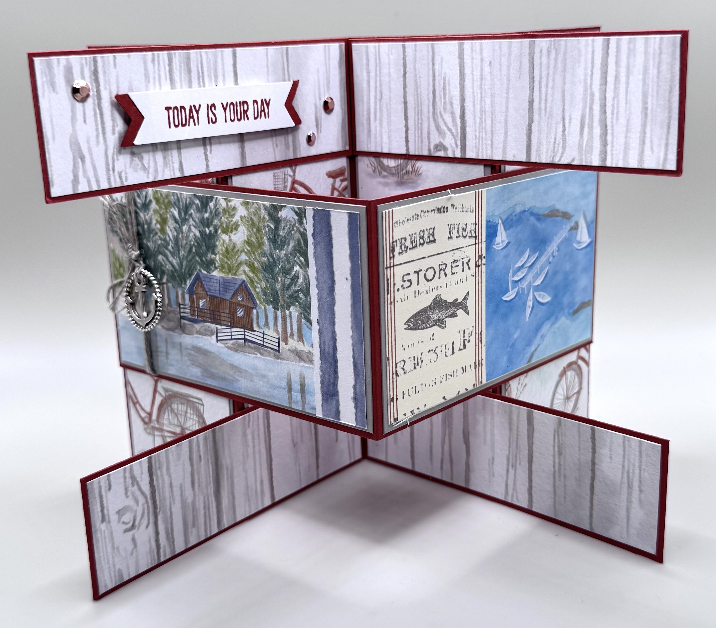 How to Make a Pivot Panel Card - The Wandering Stamper